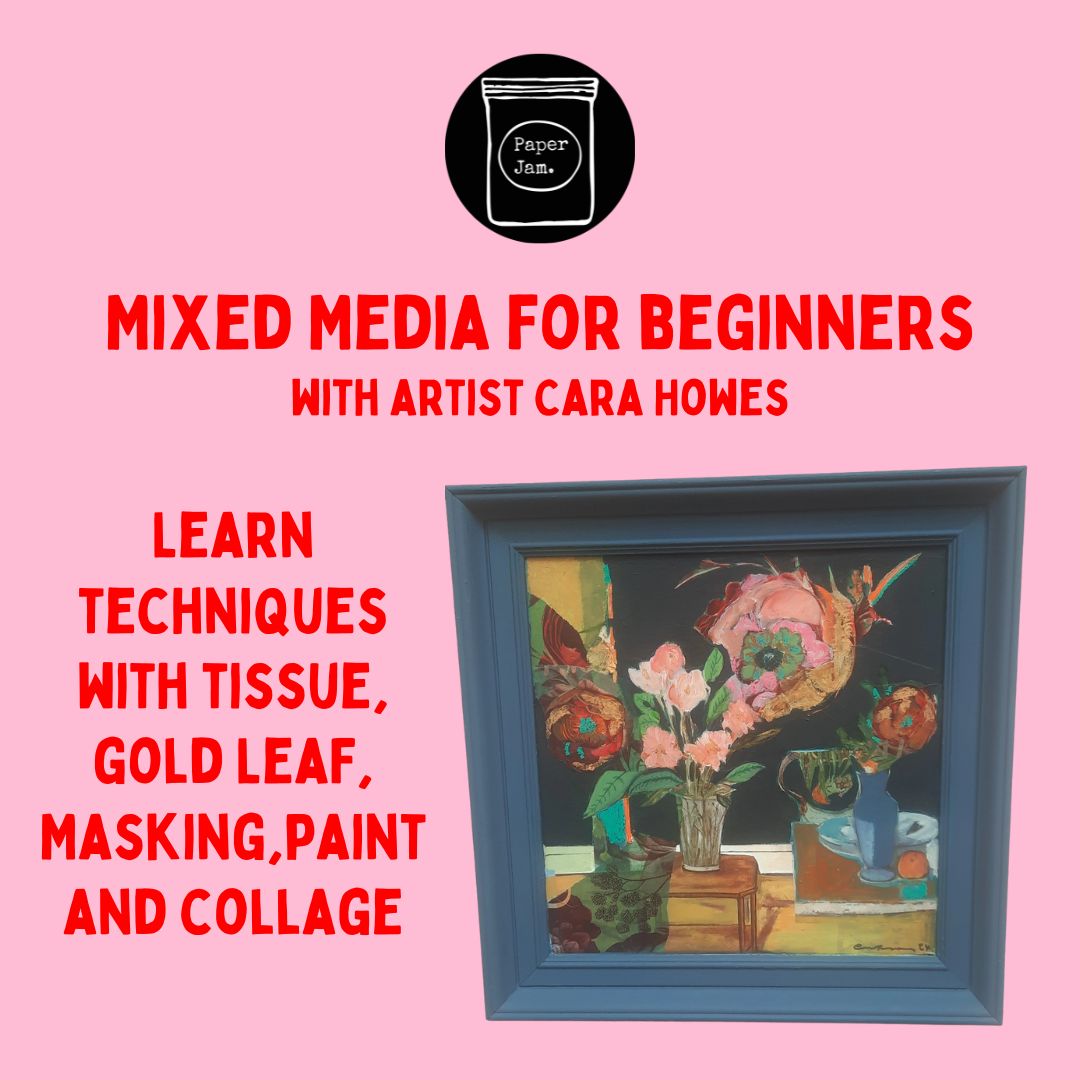 Mixed Media Workshop – Paper Jam Kaiapoi